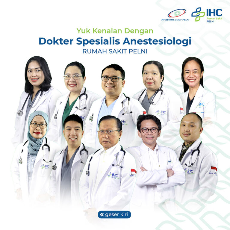 Dokter Spesialis Anestesiologi Rumah Sakit PELNI - Rumah Sakit PELNI