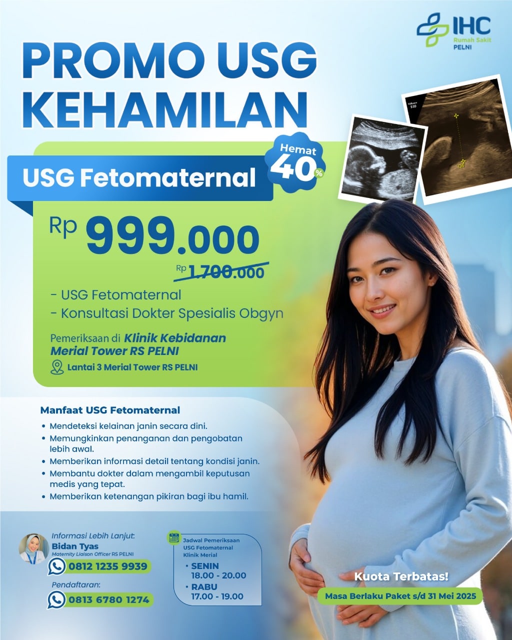 Kapan ibu hamil harus Skrining ke Dokter Fetomaternal? - Rumah Sakit PELNI